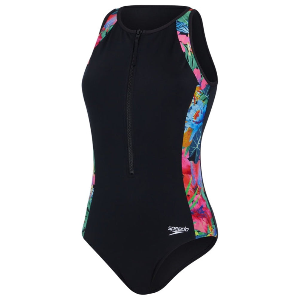 Speedo Asia Fit Womens Panel Hydrasuit Speedo Malaysia Online