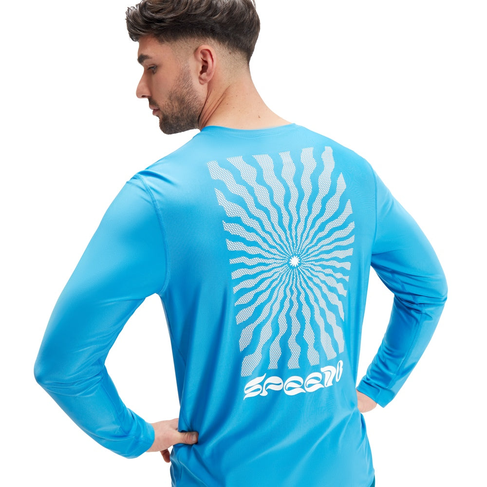 SPEEDO PRINTED LONG SLEEVE SWIM TEE(*top only) – Speedo Malaysia Online