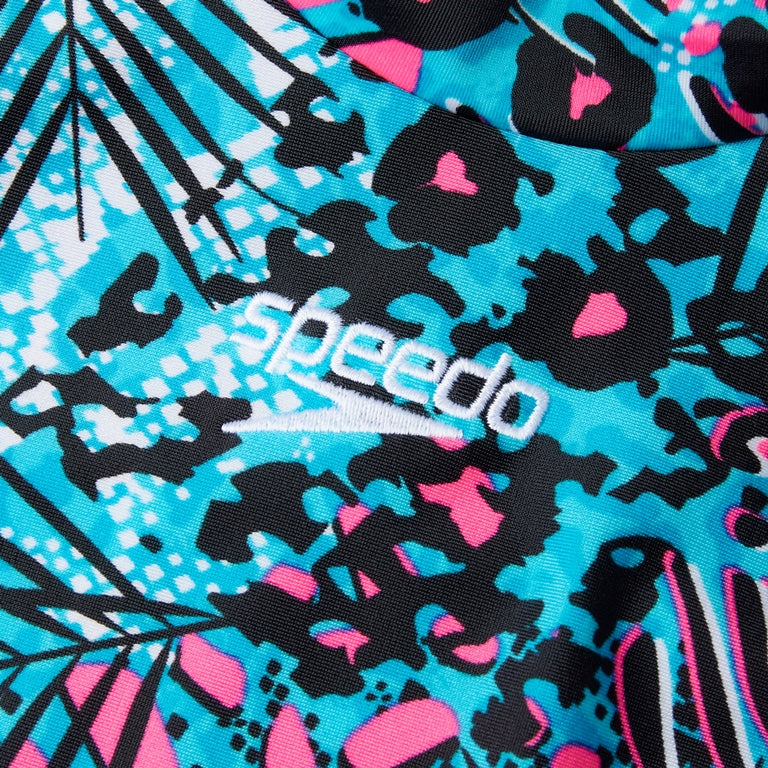 SPEEDO ASIA FIT WOMENS PRINTED CROP RASH TOP (*top only) – Speedo ...